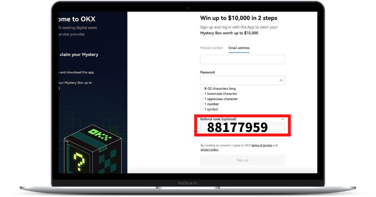 OKX（オーケーエックス）の紹介・招待コードを解説【特典・ボーナス付】 | まぐトレ